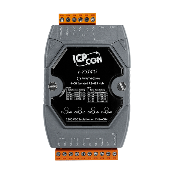 泓格模块_ICPCON_i-7514U_远程分布式I/O_泓格科技大陆分公司_上海栎帛电子科技有限公司_上海泓格总代理商