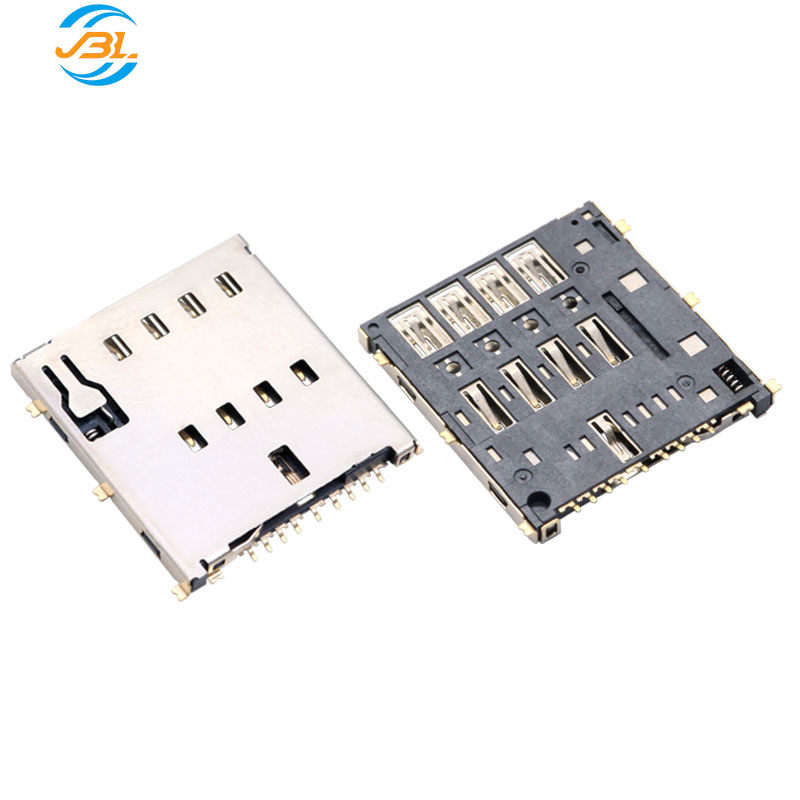 JBL-MS006-000 8PIN MICRO SIM CARD SLOT PUSH PUSH CONNECTOR SMT-DONGGUAN ...