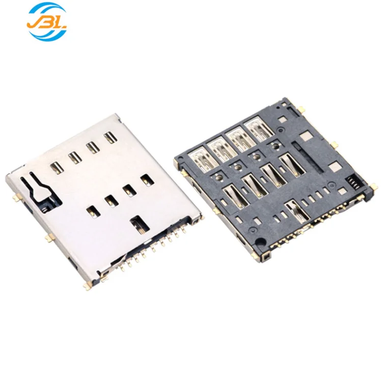 jbl-102314342-B 8pin MICRO SIM CARD SLOT PUSH PUSH CONNECTOR DIP SMT-DONGGUAN JBL TECH CO,.LTD