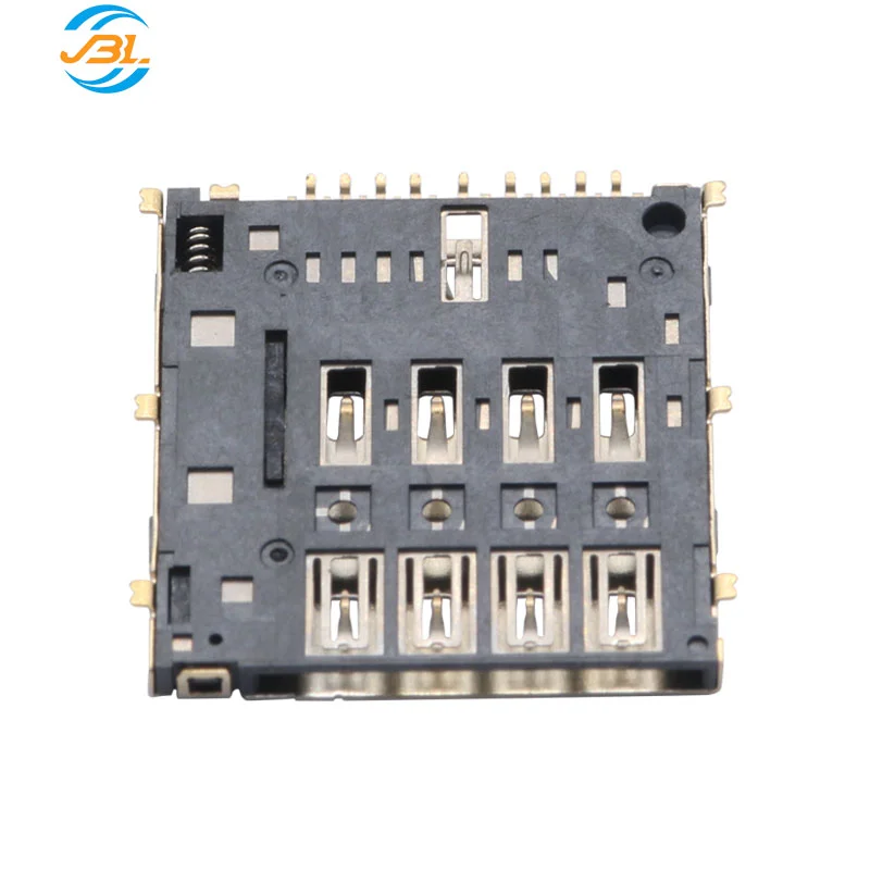 JBL-MS006-000 8PIN MICRO SIM CARD SLOT PUSH PUSH CONNECTOR SMT-DONGGUAN JBL TECH CO,.LTD