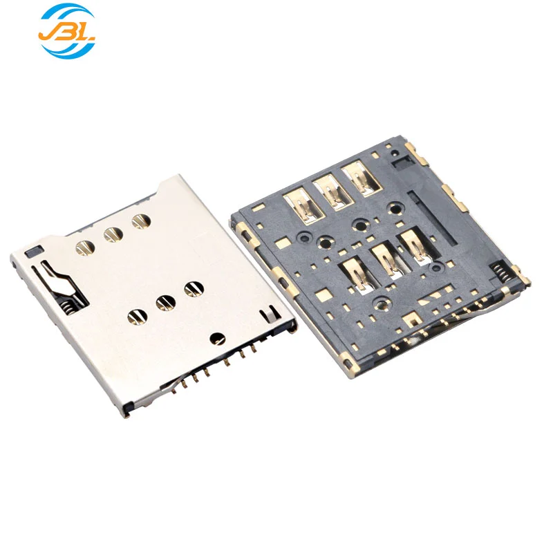 JBL-MS009-000 substitute molex 5039600695 7pin micro sim card push push ...