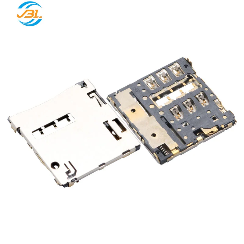 jbl-102314342-B 8pin MICRO SIM CARD SLOT PUSH PUSH CONNECTOR DIP SMT-DONGGUAN JBL TECH CO,.LTD