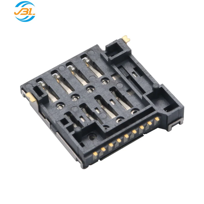 JBL-MS007-000 8PIN MICRO SIM CARD SLOT PUSH PUSH CONNECTOR SMT-DONGGUAN JBL TECH CO,.LTD