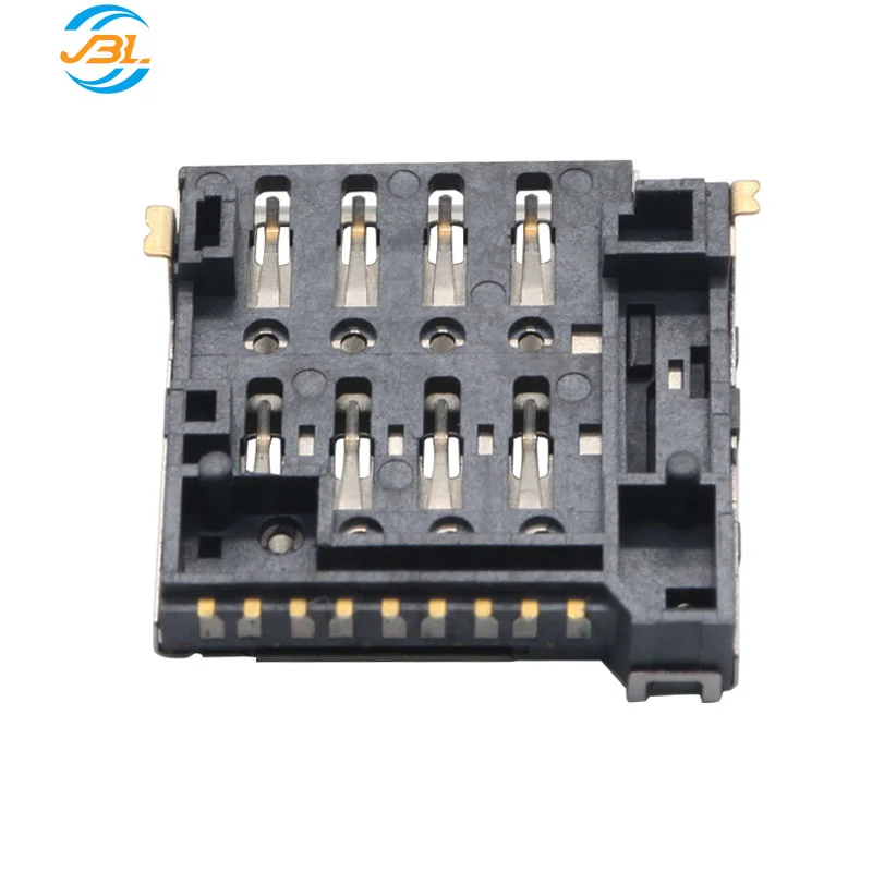 JBL-MS007-000 8PIN MICRO SIM CARD SLOT PUSH PUSH CONNECTOR SMT-DONGGUAN JBL TECH CO,.LTD