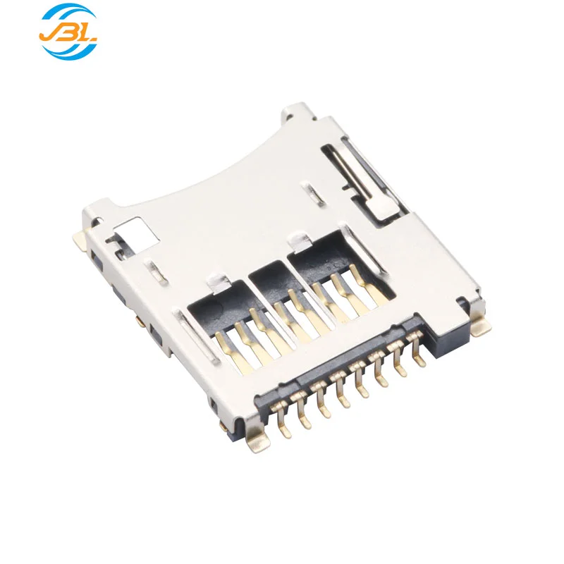 JBL-TF009-013 8pin MICRO SD CARD SLOT PUSH PUSH CONNECTOR SMT