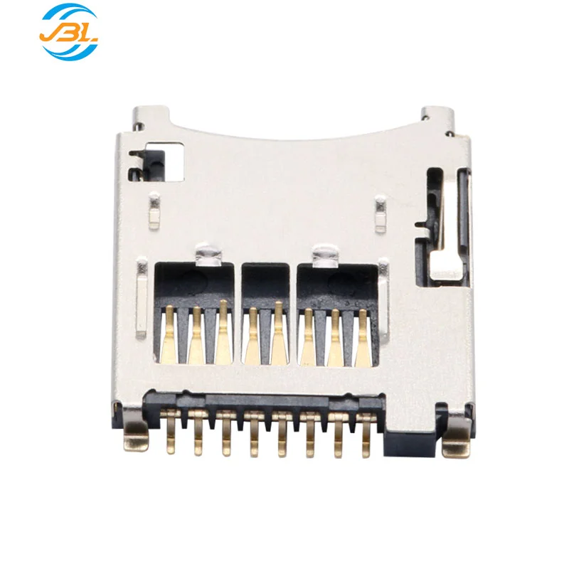 JBL-TF009-013 8pin MICRO SD CARD SLOT PUSH PUSH CONNECTOR SMT