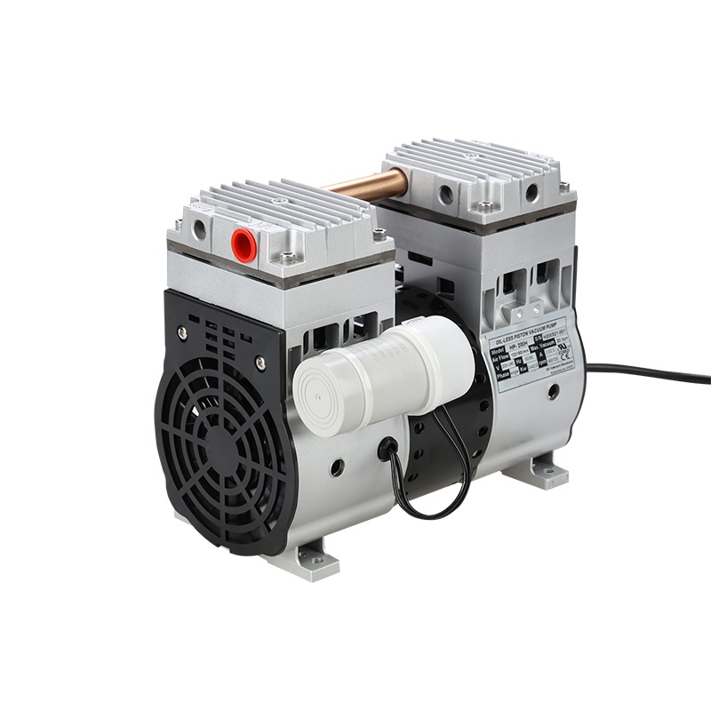 High Vacuum Low Noise Oil-Free Dry Piston Vacuum Pump-Microvacuum