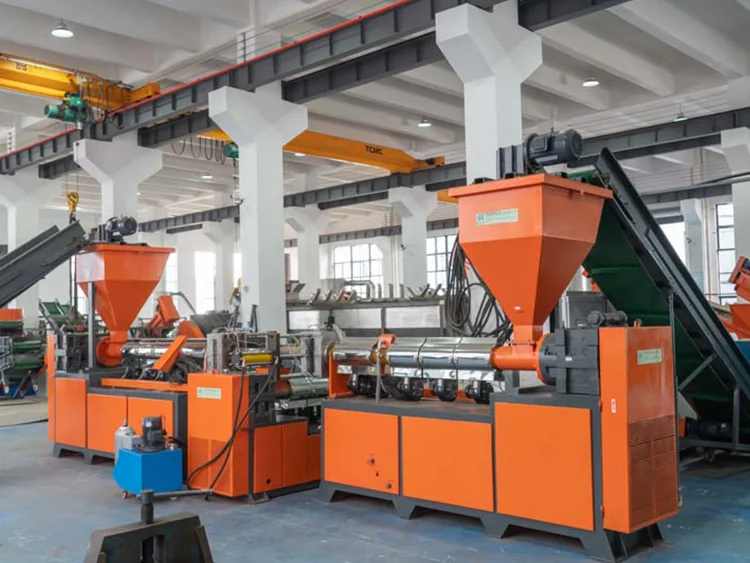 Plastic Double Stage Pelletizing Line-manufacturer-Lianding