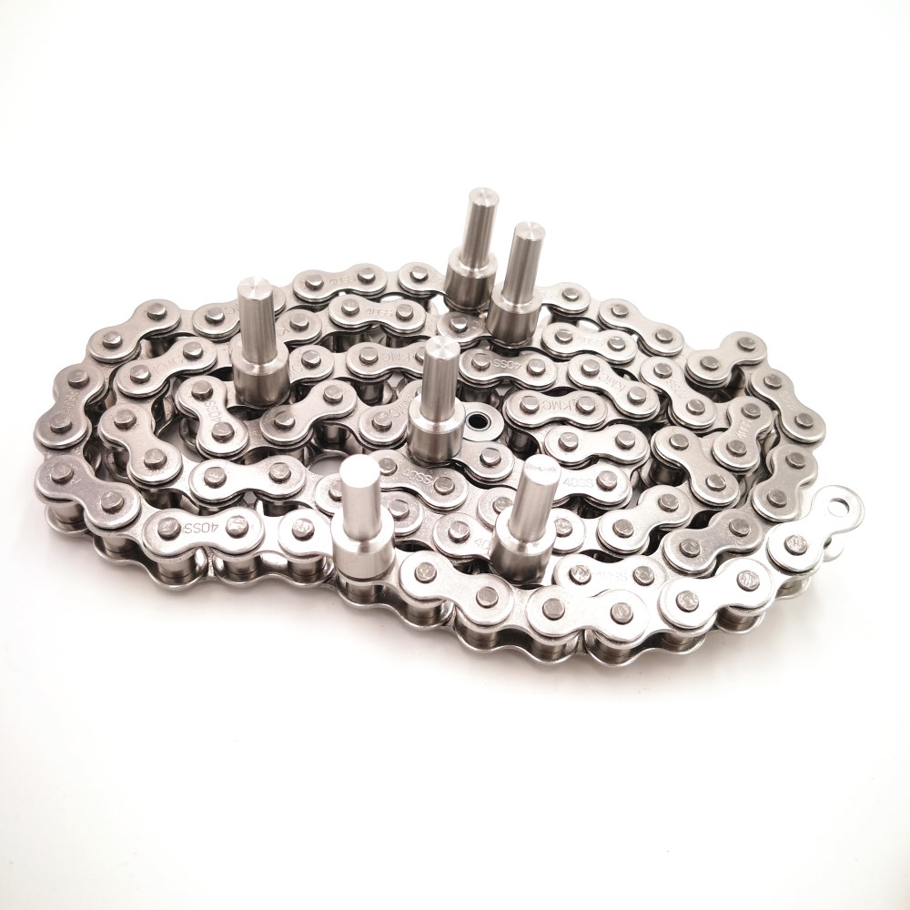 40SS 不锈钢加长销链条