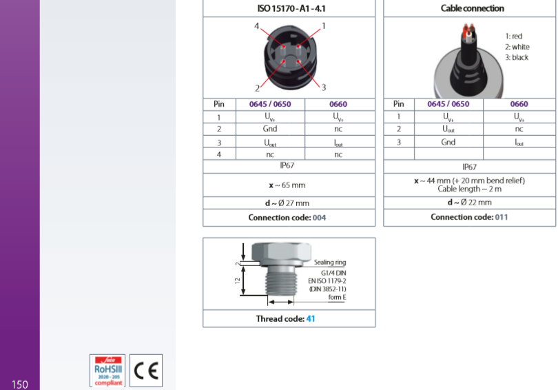 苏克SUCO压力传感器0705 0710 0720压力变送器0645,0650,0660电子压力传感器0601,0602