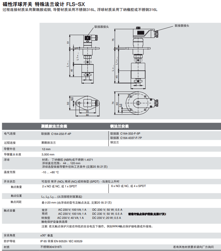 WIKA威卡RLS-1000/FLS/RLS-2000/HLS-S, HLS-P/RLS-3000/ELS/RLS-4000/HLS-M ...