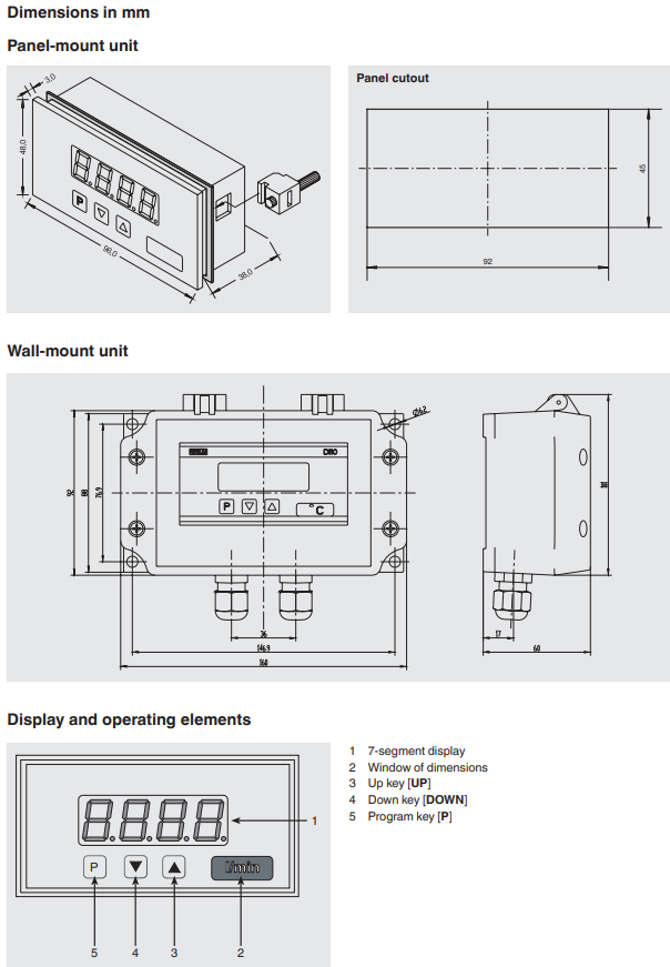 苏州知非代理WIKA威卡DI10/DI25/DI30/DI35/DI32-1多功能数显仪DIH10/DIH10-EX集成数显模块接线盒DIH50/DIH52带HART协议通讯的电流回路现场显示 ...