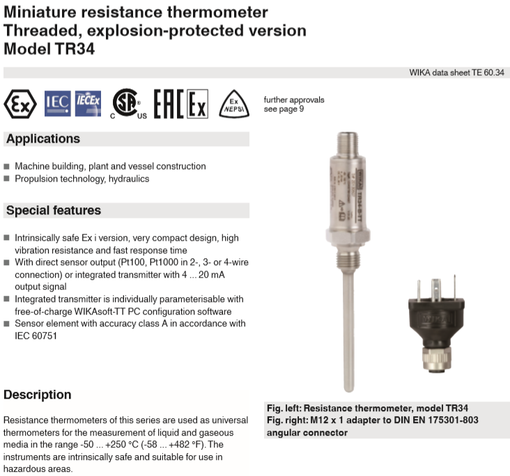 苏州知非代理WIKA威卡TGS55电接点温度计TGS73不锈钢气包式电接点温度计B15/SC15/SW15毛细管远传温度计R52.063表盘式 ...