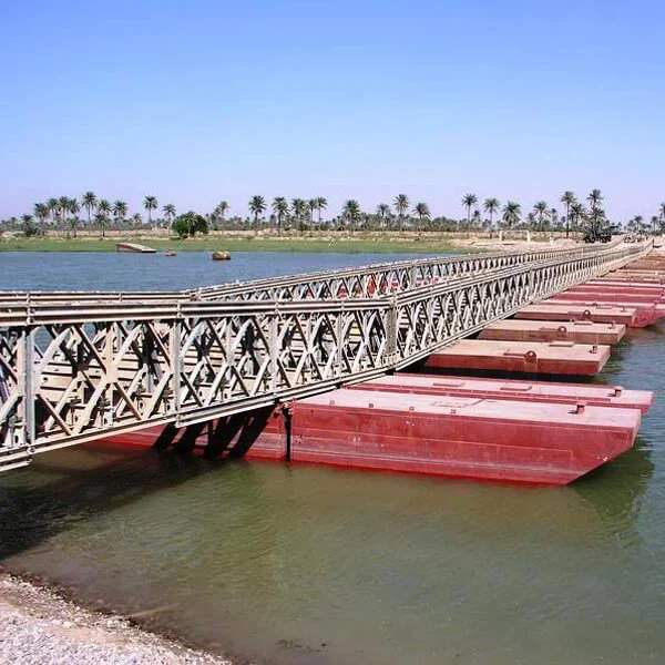 Fast-build Military Bailey Bridge SSR Portable Steel Modular Bridge-FAMOUS