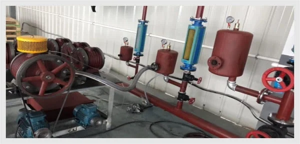 volumetric three lobe double oil tank Roots Blower