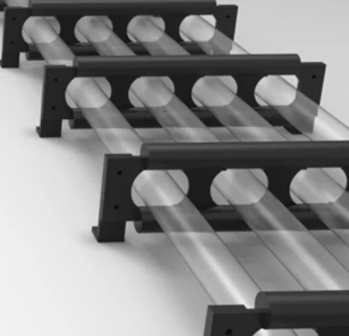 Low-energy consumption aeration hose diffuser