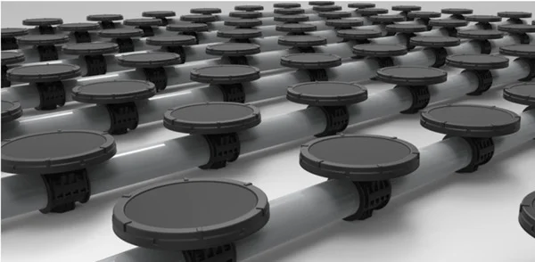 Low-pressure loss Fine Bubble aeration DISC Diffuser