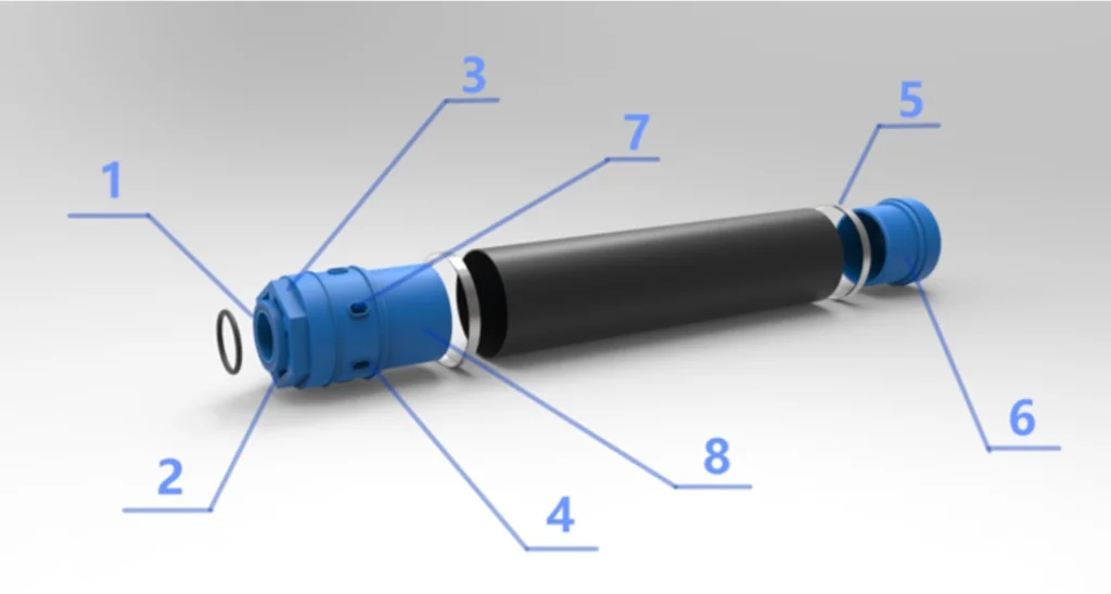 Low-energy cost Fine Bubble Aeration Tube Diffusers