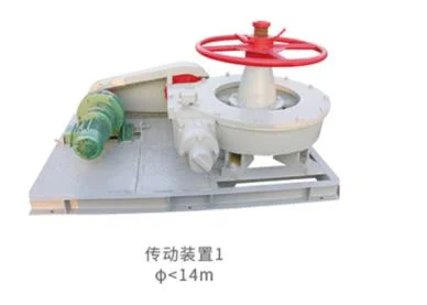 stable-transmission Center drive sludge scraper, thickener