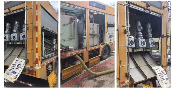 high-efficiency Mobile vehicle sludge dewatering system