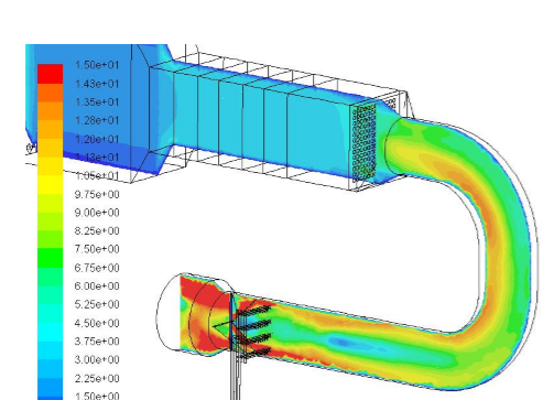 旋风分离器的CFD的数值模拟-工业CFDers