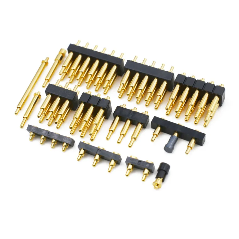 4 pin spring loaded POGO pin connector