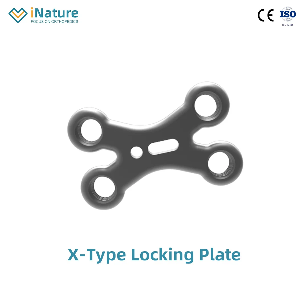Pure Titanium X-Type Locking Plate Manufacturer/Price/Oem