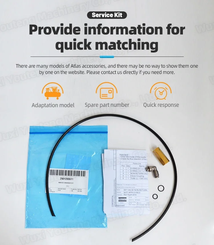 Atlas Copco Non Return Valve Kit Supplier & Manufacturer