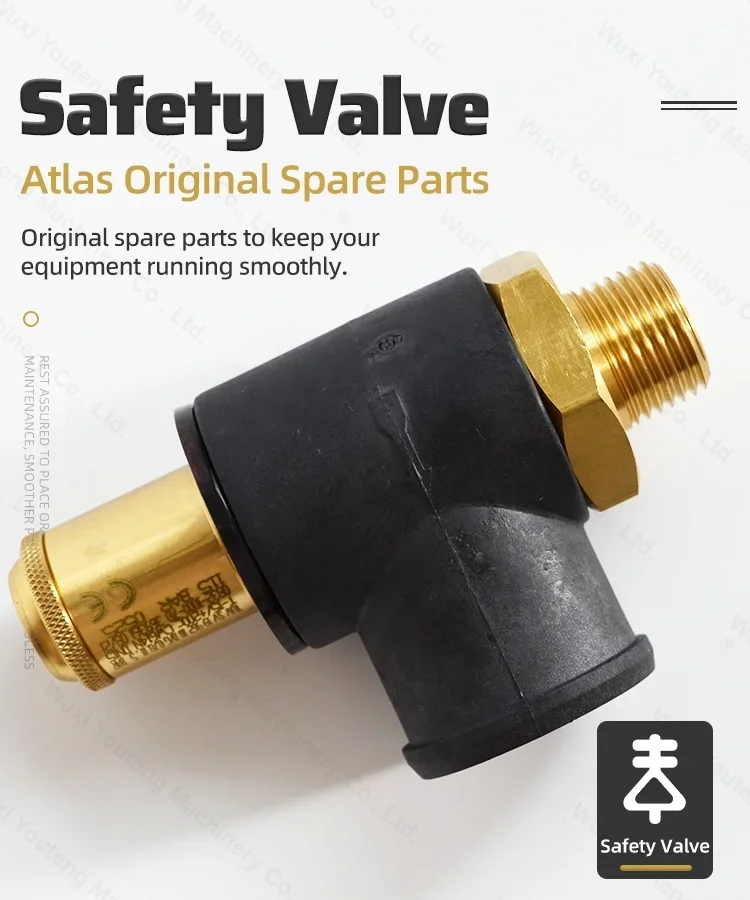 Safety Air Valves - Original Safety Valve For Atlas Copco Air Compressor