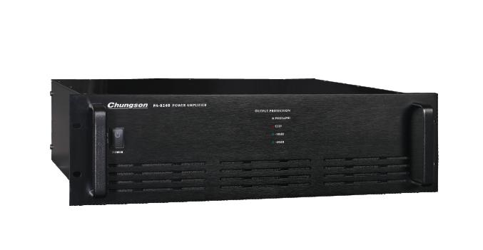 PA-8240/8360/8480/8600 Post Amplifier-Zhongshan Chungson Public Address ...