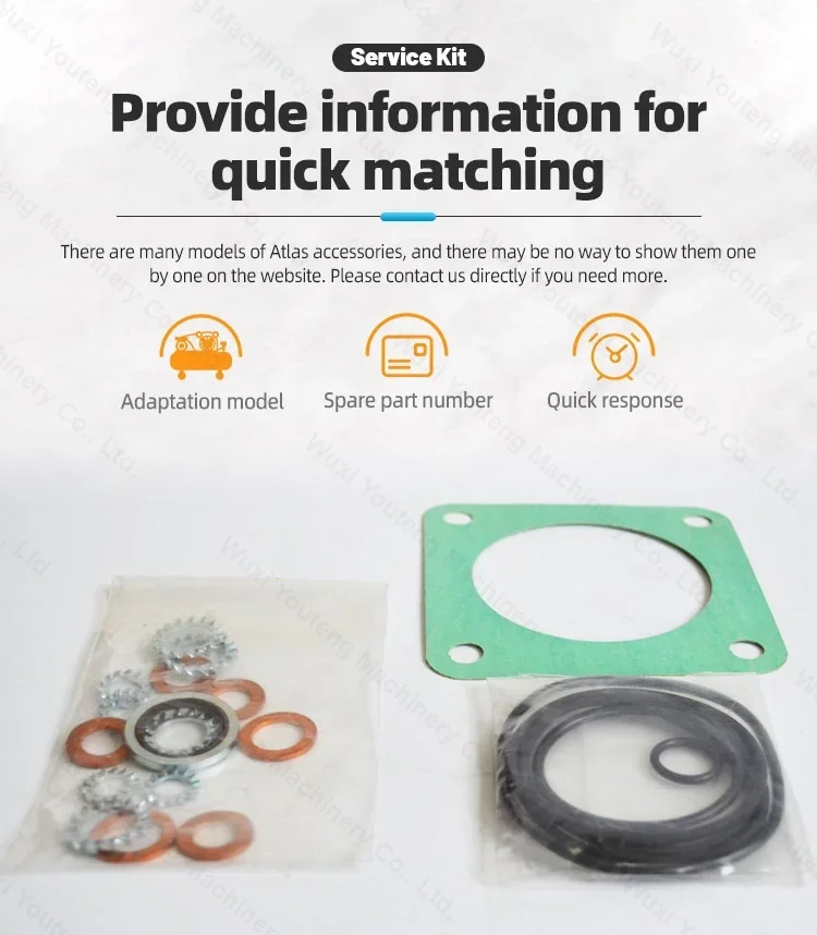 Atlas Copco Inlet Valve Compressor Service Kit Manufacturer