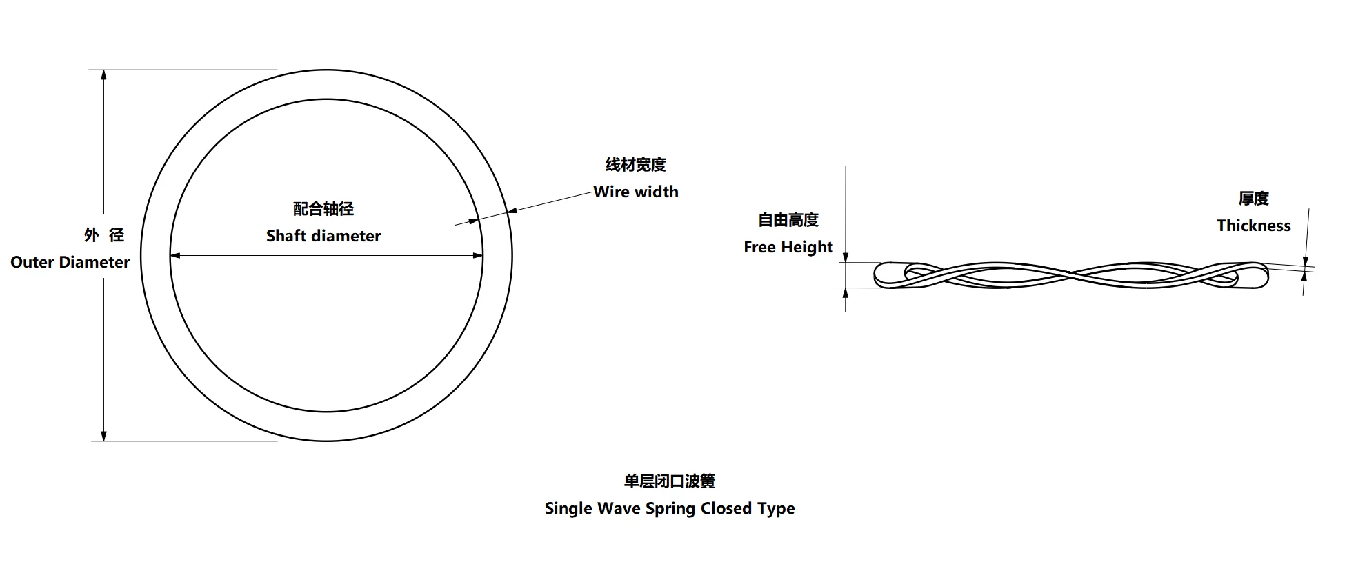 Single Turn Wave Spring-Manufacturer | High Quality Wholesale Raleigh ...