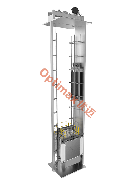Mr Gearless Cargo Lift Factory-Mechanical Freight Elevator Vendor-Optimax