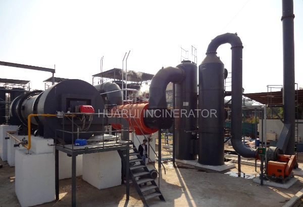 How to incinerate medical waste? Best choice: medical waste rotary kiln ...