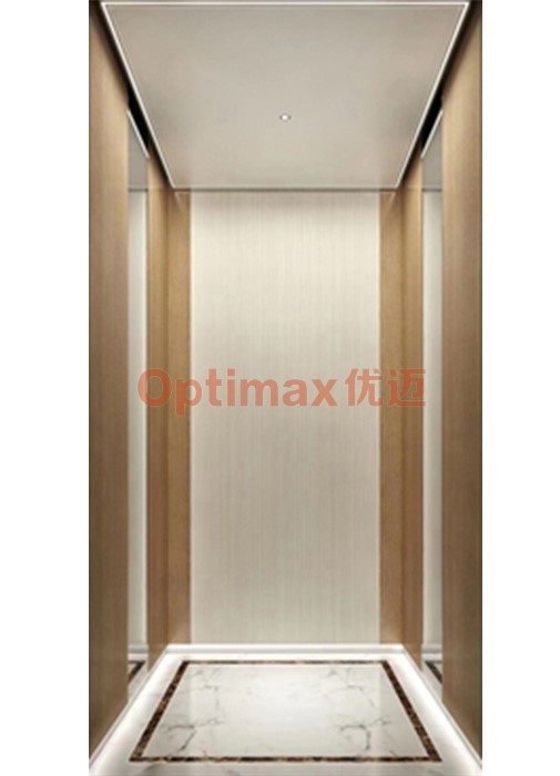 Dark Wood Texture Home Lift Car Design-Vendor-For Sale-Optimax