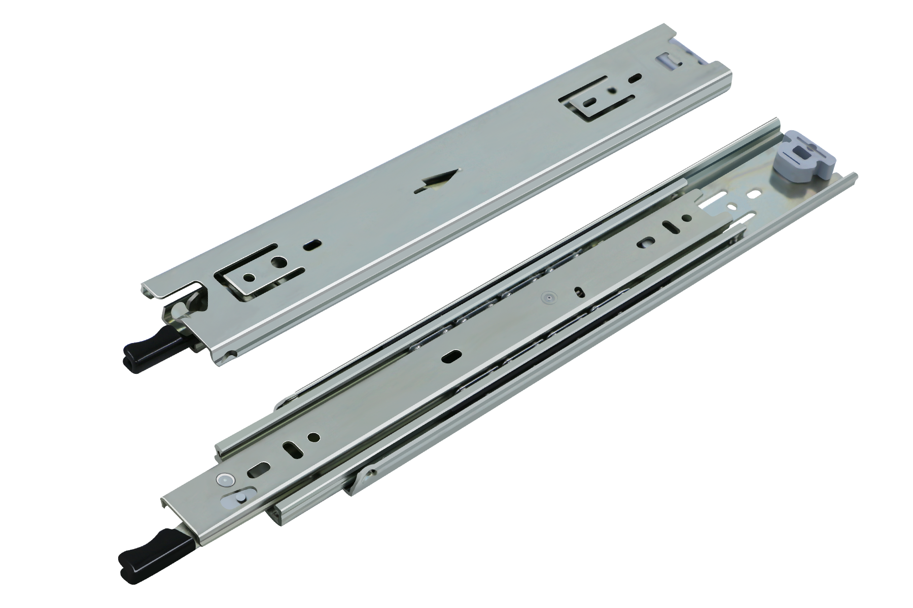 HA5133三节带锁全展重型钢珠滑轨_上海徽派五金制品有限公司