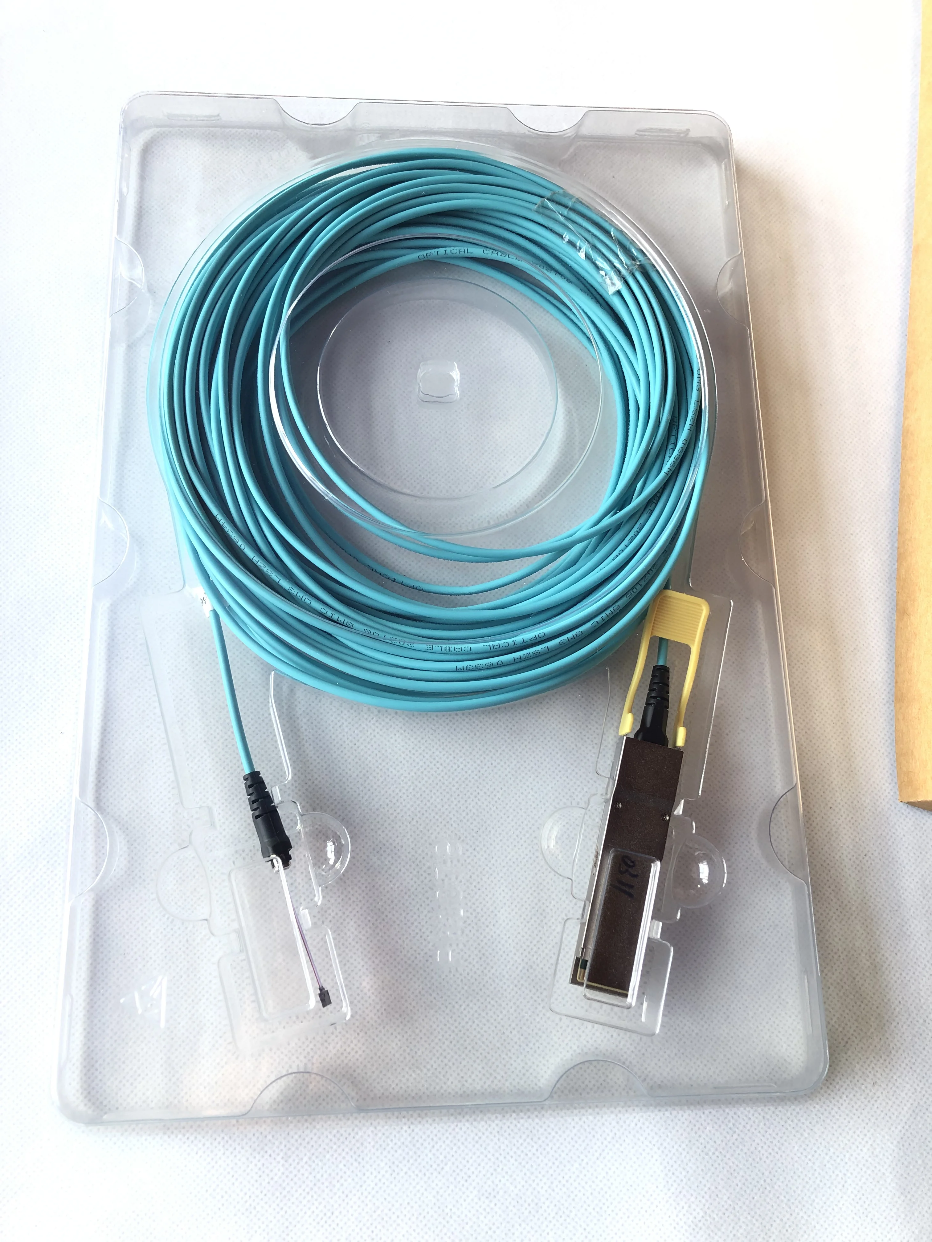 Fiber Optic Harness Blister Packaging Box with Lid