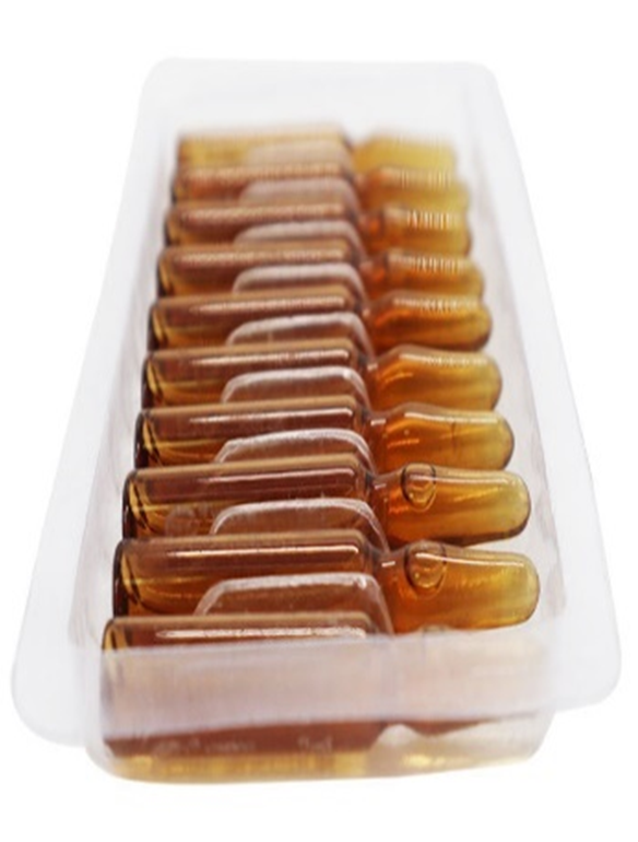 Medical Ampoule Glass Blister Plastic Packaging Tray For Vials