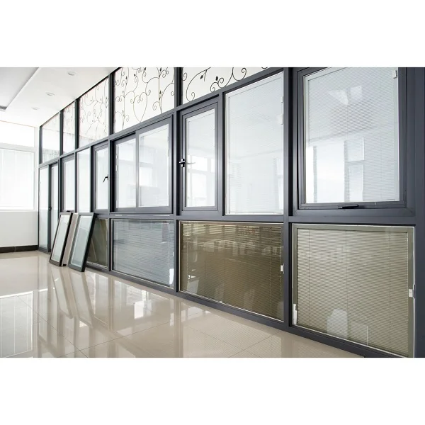 Indoor Hollow Shutter Glass Customizer-Blinds Inside Glass Door ...