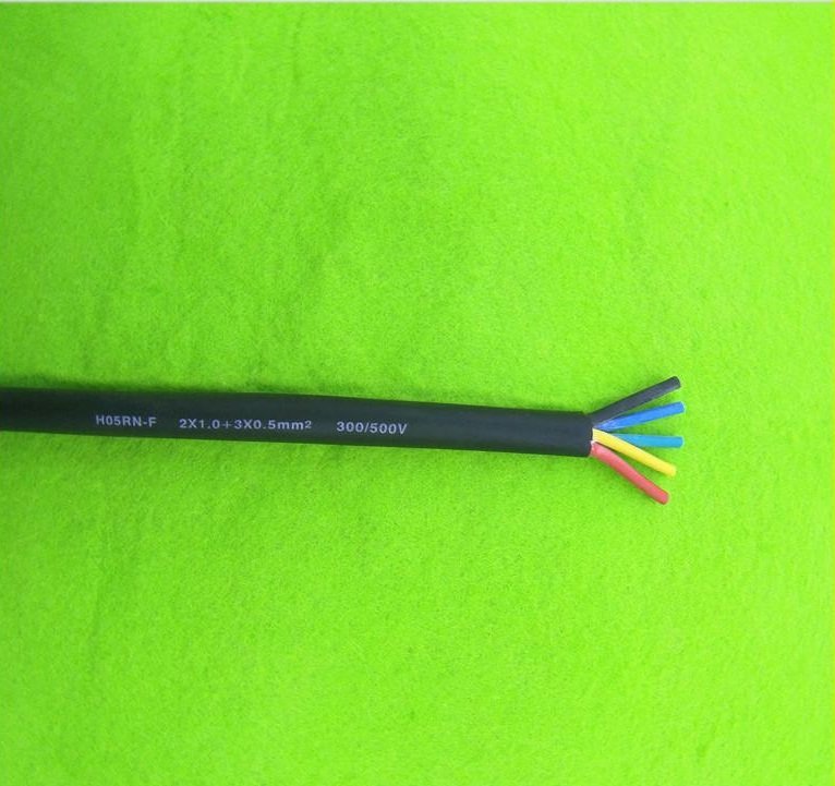 H05RN-F 欧标CE认证300/500V橡胶绝缘及护套（耐水型）软电缆-上海环助电气有限公司