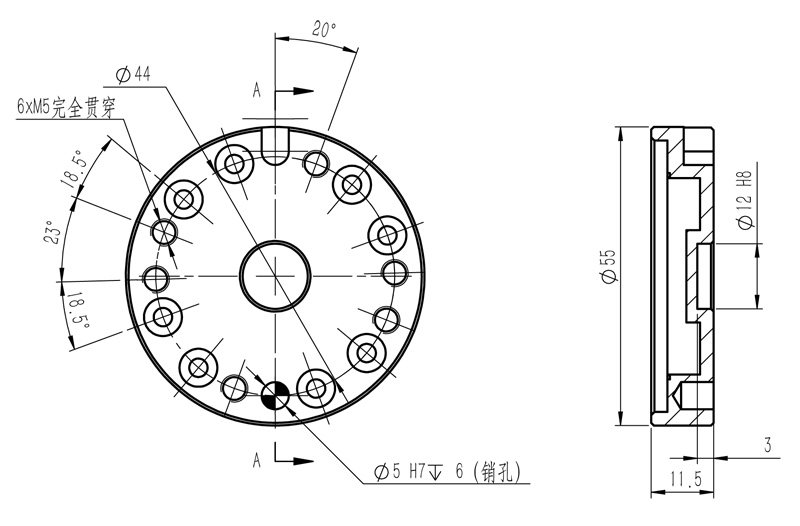 HSR-JR607工业机器人 分体式结构6轴机器人