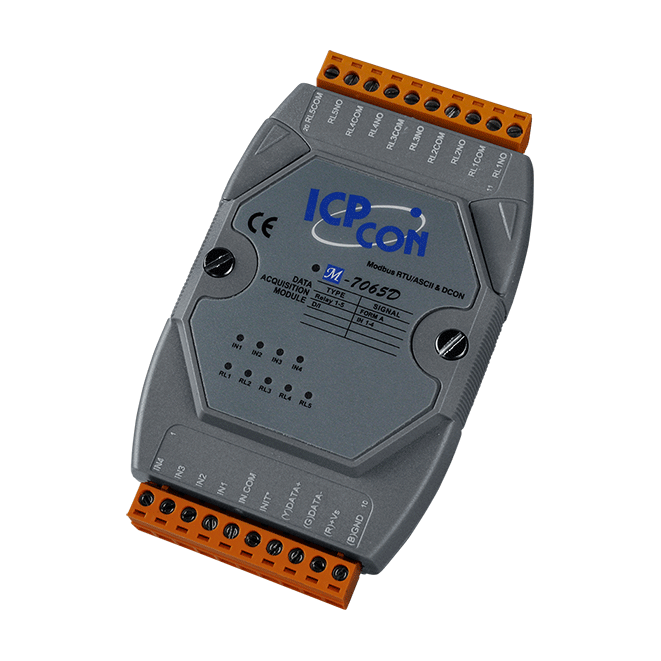泓格模块_ICPCON_M-7065D_分布式I/O_数据采集模块_上海栎帛电子科技有限公司_泓格白金级代理商
