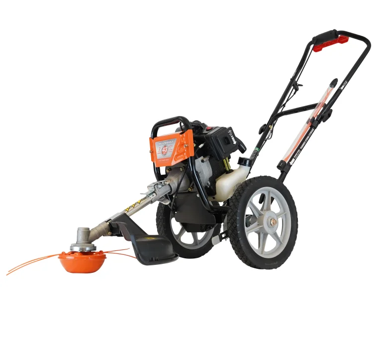 Light weight|Walk-behind 43cc Wheeled String Trimmer