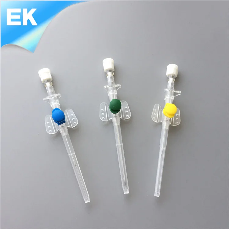 Safety IV cannula with small wings-conventional IV intubation