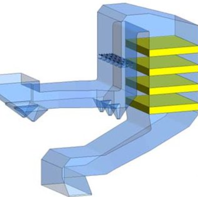 SCR脱硝的CFD模拟（计算流体力学模拟）19