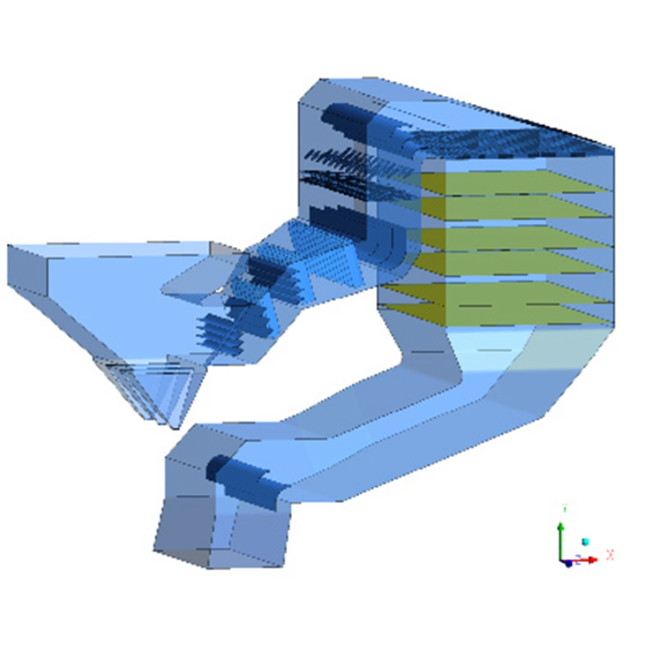 SCR脱硝的CFD模拟（计算流体力学模拟）24