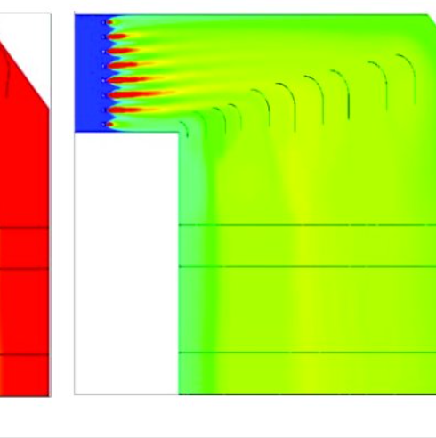 SCR脱硝的CFD模拟（计算流体力学模拟）26