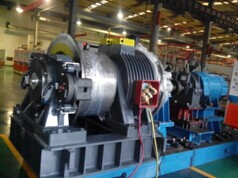 Successfully developed the 10m/s permanent magnet synchronous traction ...