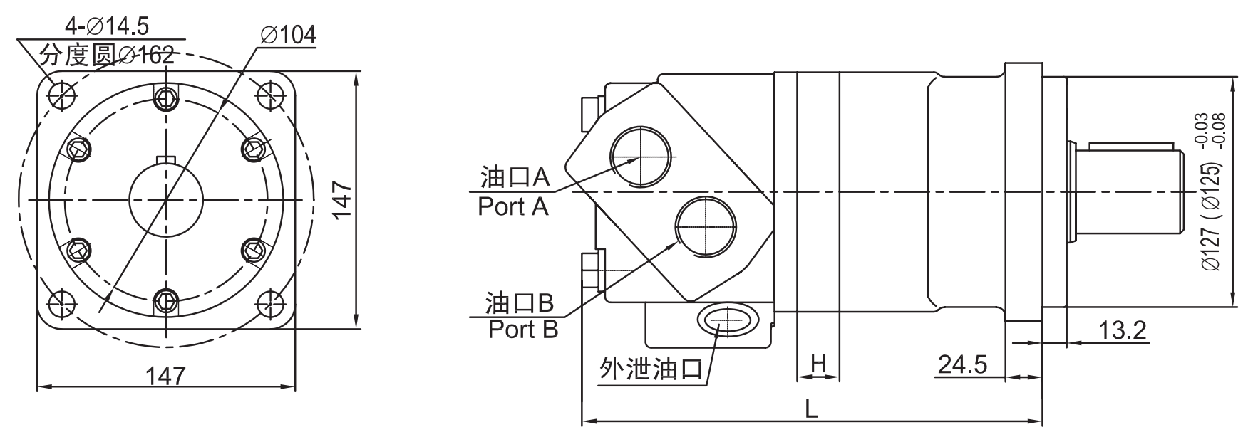 Wholesale High-Quality BM6 Series Hydraulic Motor Product Supplier