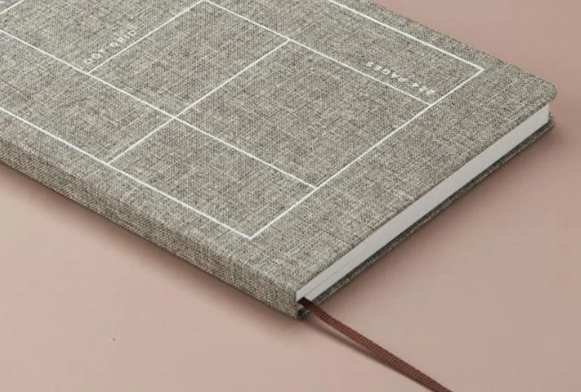 Linen Cover Notebook-Company-Supplier-Vendor-For Sale